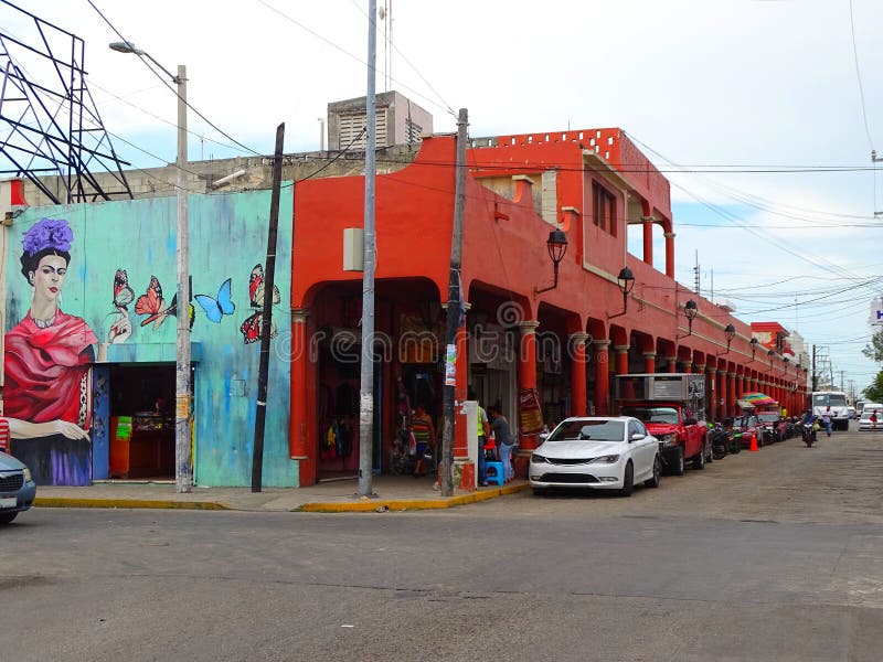 Mexico, Yucatan, Coastal Town of Progreso Editorial Image - Image of ...