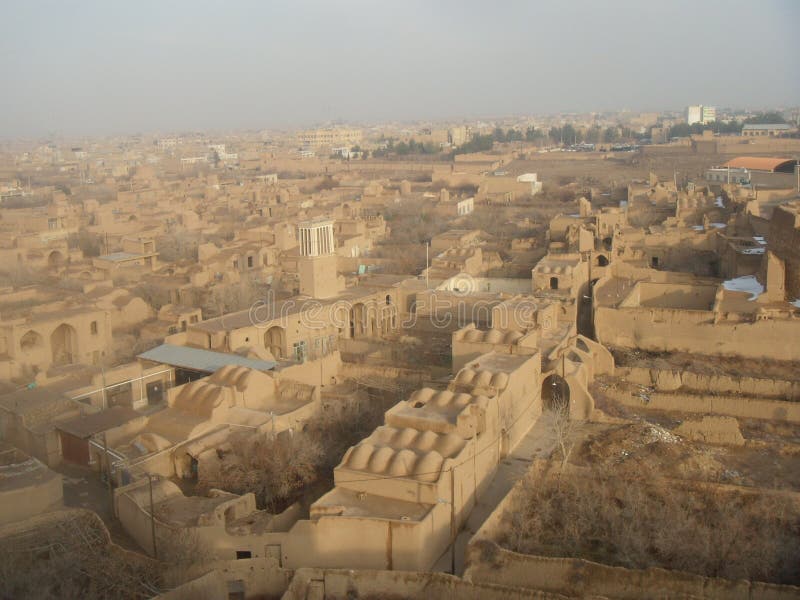 Meybod, Iran stock photo. Image of city, iran, view, ancient - 56166104