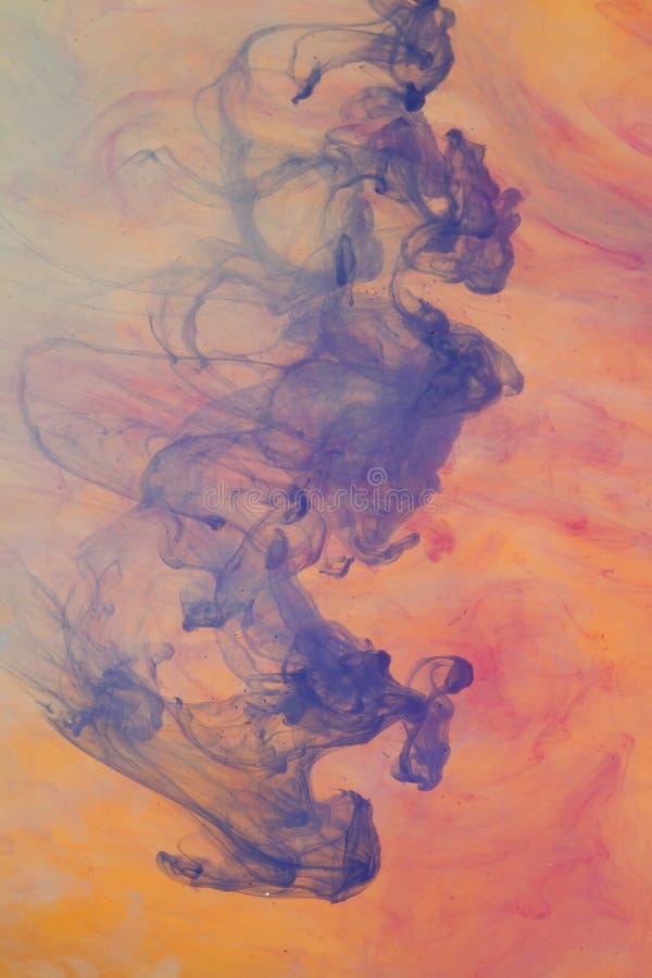 Mezcla azul de la pintura foto de archivo. Imagen de modelo - 5693234