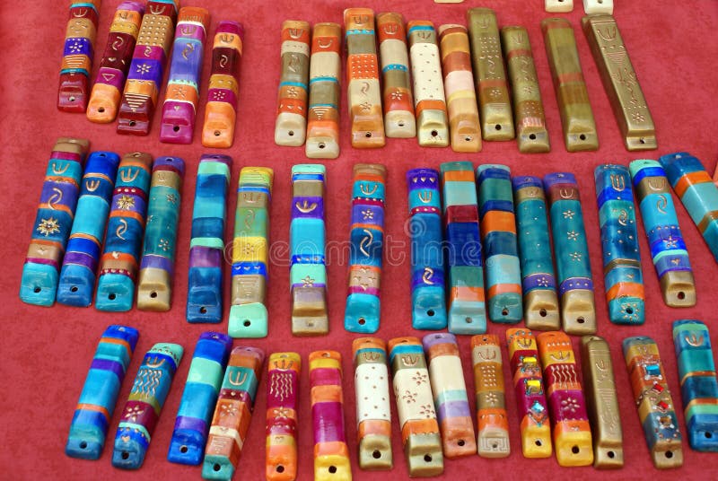 Mezuza stock image. Image of protection, tradition, clay - 2450075