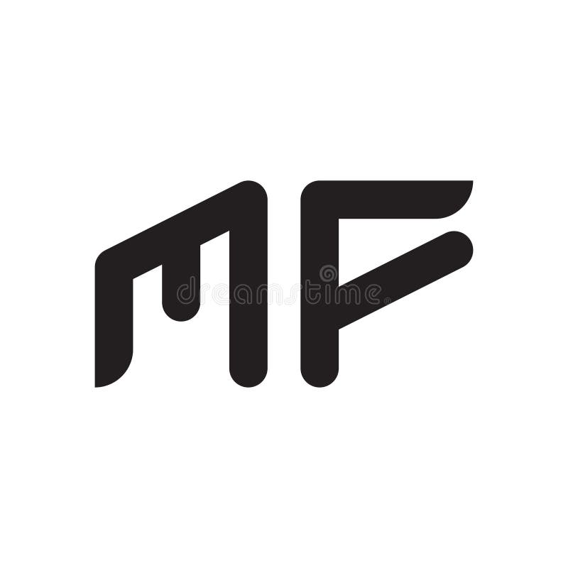 Mf Initial Letter Vector Logo Icon Stock Vector - Illustration of ...