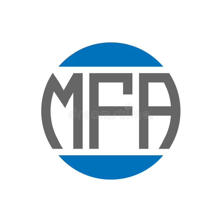 MFA Letter Logo Design on White Background. MFA Creative Initials ...