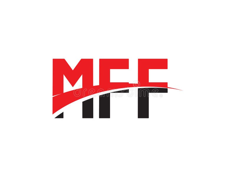 MFF Letter Initial Logo Design Stock Vector - Illustration of alphabet ...