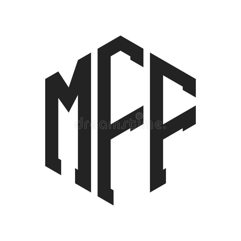 MFF Logo Design. Initial Letter MFF Monogram Logo Using Hexagon Shape ...