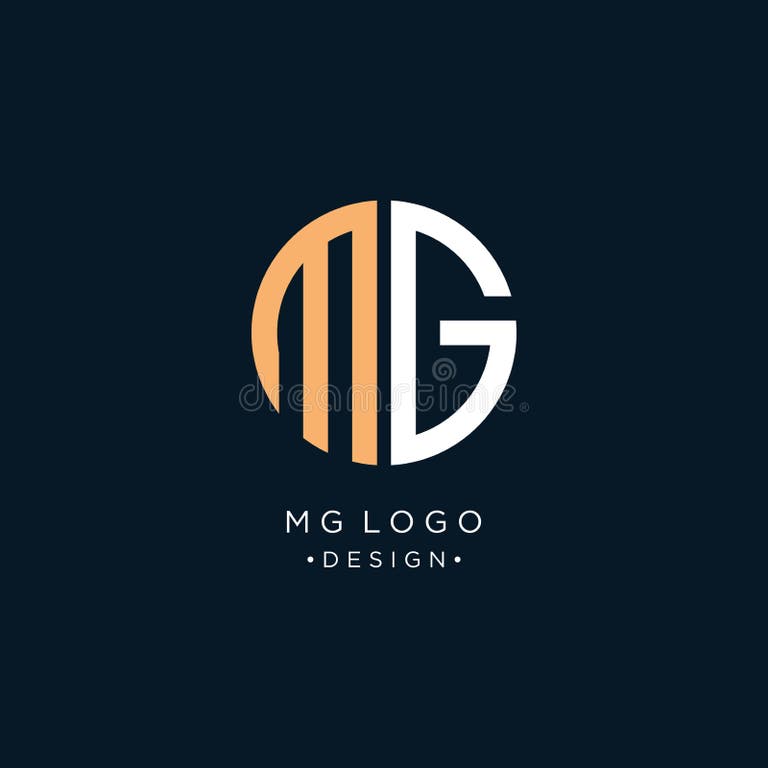 Letter Mg Logo Design Creative Stock Illustrations – 1,210 Letter Mg ...