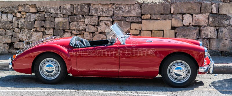 MG MGA Mark II editorial photo. Image of transport, vintage - 98814861