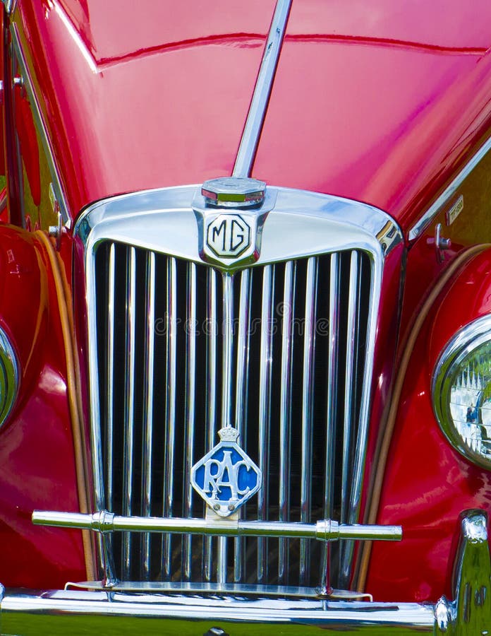 MG TF Classic Car editorial stock image. Image of preservation - 155592244