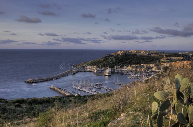 Mgarr Harbour, Gozo, Malta editorial stock photo. Image of impressive ...
