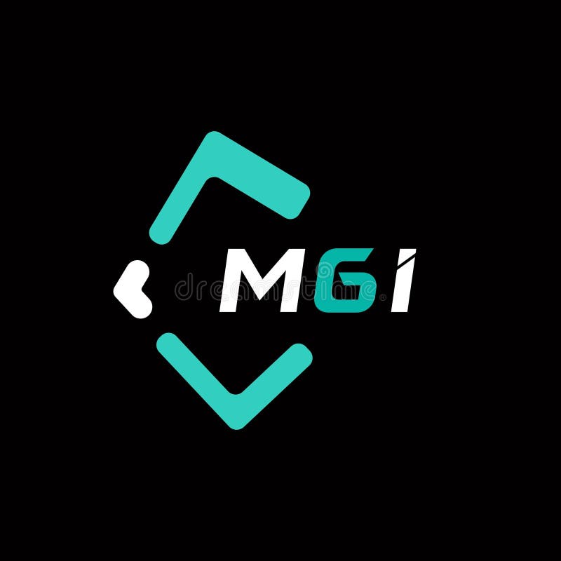 MGI Creative Minimalist Letter Logo. MGI Unique Vector Initials ...