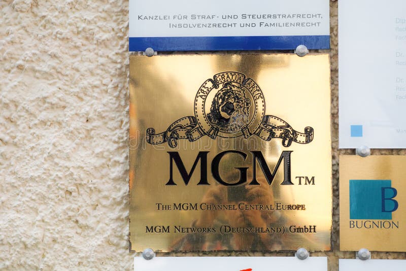 MGM Channel Central Europe editorial photography. Image of office ...