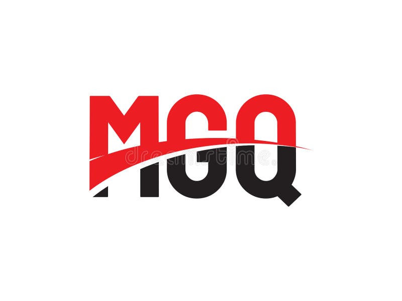 MGQ Letter Initial Logo Design Stock Vector - Illustration of ...