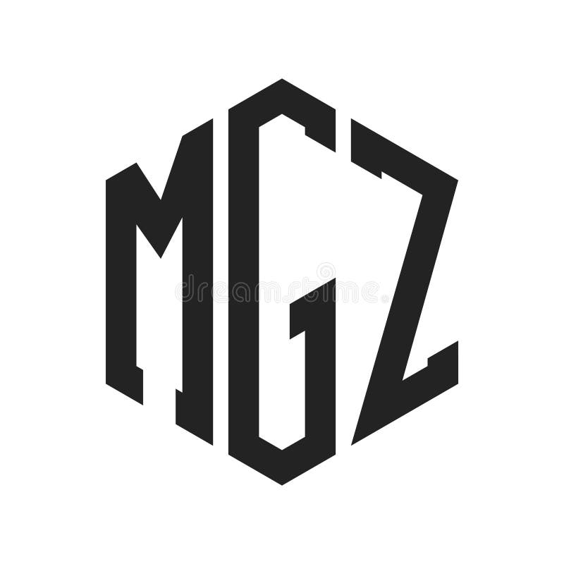 Mgz Logo Design Initial Letter Mgz Monogram Logo Using Hexagon Shape