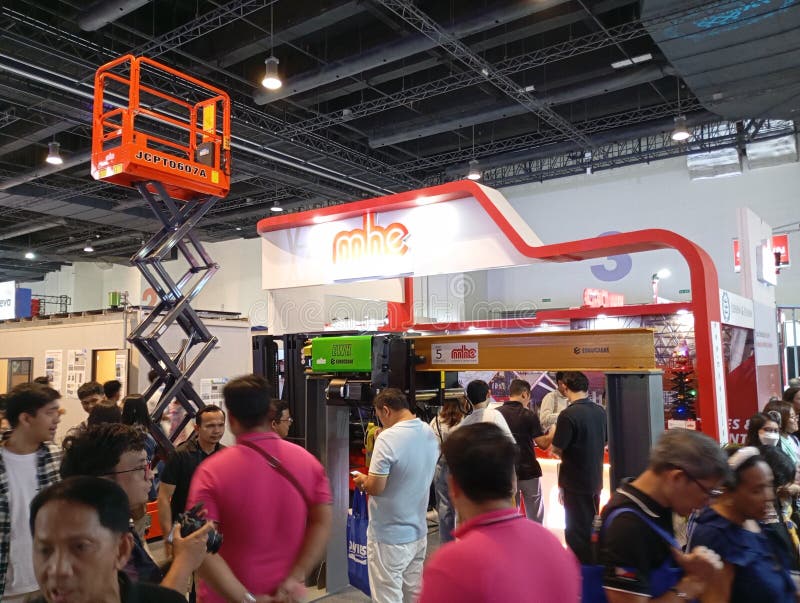 Mhe Booth at Philconstruct Expo in Pasay, Philippines Editorial Photography - Image of booth ...