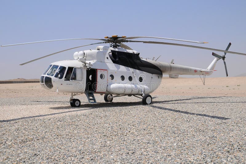 MI-8 Helicopter stock photo. Image of plane, polish, asphalt - 16412460