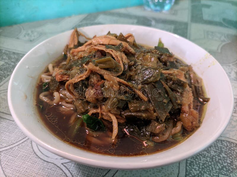 Mi Ayam Chicken Noodle in Indonesia Stock Image - Image of indonesia ...