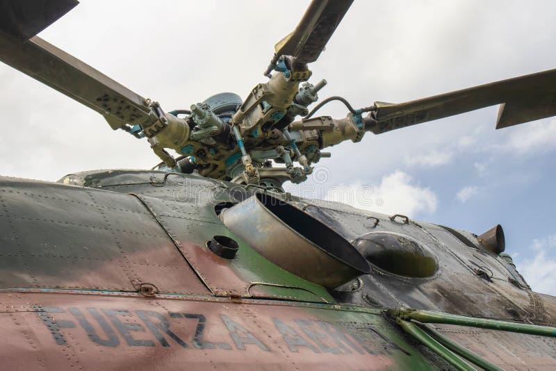MI-17 Helicopter of the Cuban Armed Forces, Matanzas Editorial ...