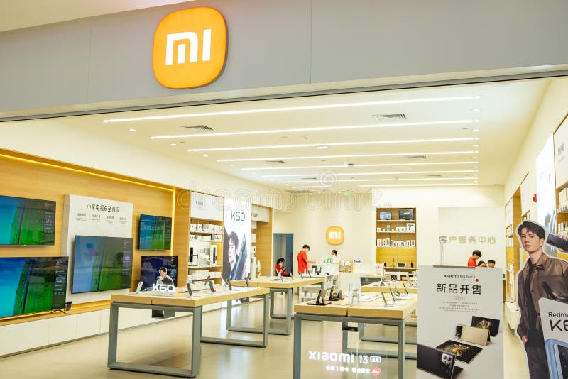 MI Retail Shop in a Shopping Mall Editorial Photography - Image of ...