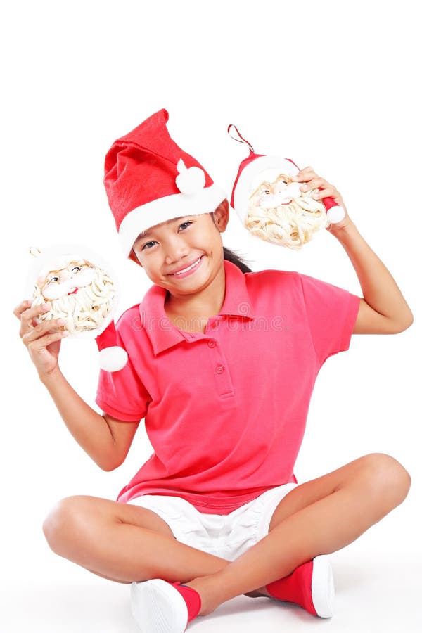 Mi Santa Claus imagen de archivo. Imagen de santa, cabrito - 36090755