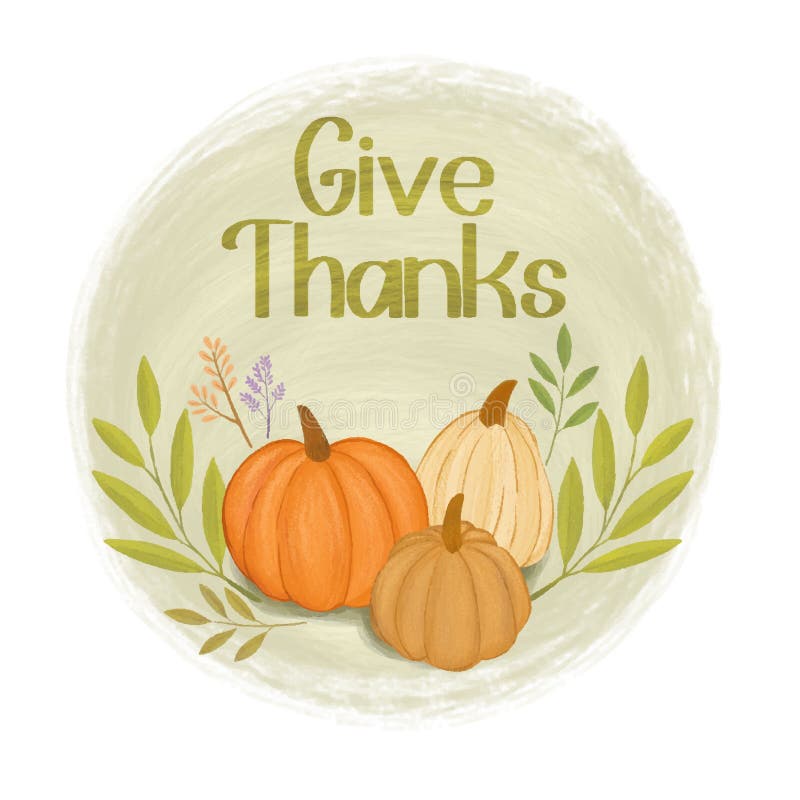Happy Thanksgiving Background, Giving Thanks, Pumpkin Icon Autumn Fall ...