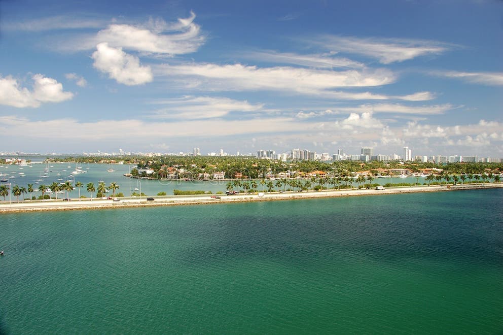 Miami stock image. Image of harbor, miami, florida, skyscrapers - 12218737