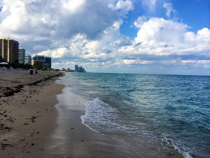 Miami Bal Harbour Ocean View Stock Photo - Image of balharbour, view ...