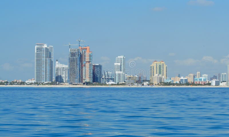 Miami Beach stock image. Image of background, buildings - 2470269