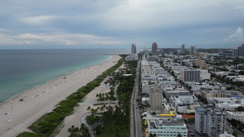 Aerial View of Miami Beach. Florida. USA. Aerial View of Miami Beach ...