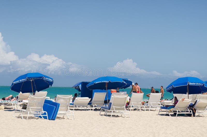 Miami beach FL, US editorial photography. Image of enjoying - 57884707