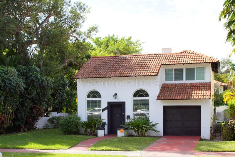 Miami Beach house stock photo. Image of horizontal, miami - 47435456