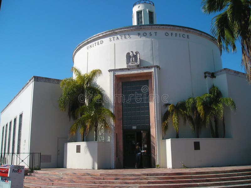 Miami Beach Post Office 33119 Stock Photos - Free & Royalty-Free Stock ...