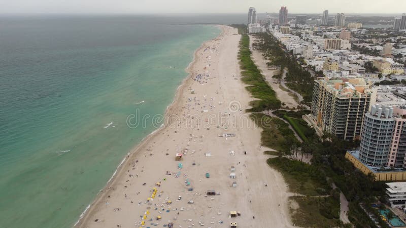 Miami Beach Preparing for 2021 Spring Break Stock Footage - Video of ...