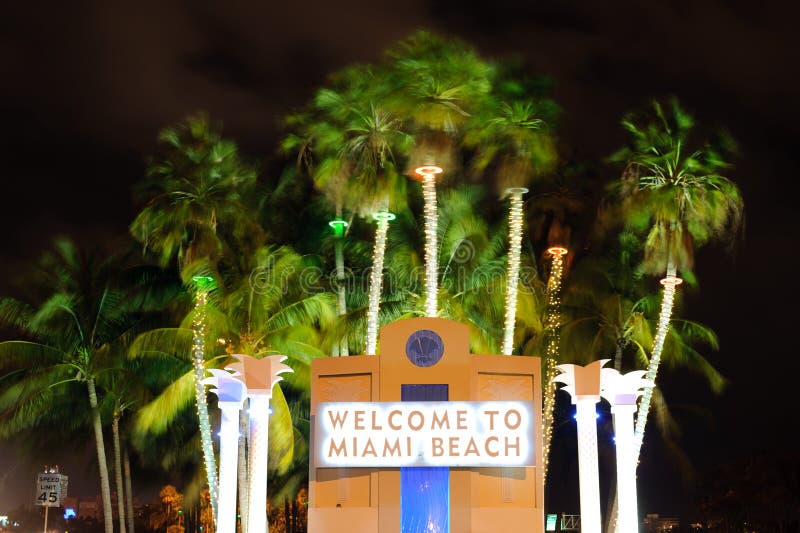 Miami beach stock image. Image of color, florida, nature - 31429047