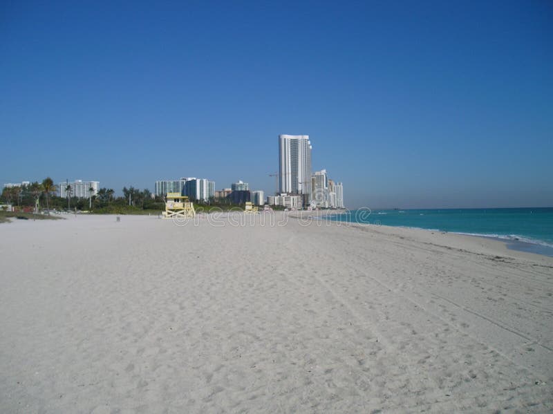 Miami beach in winter editorial stock image. Image of vacation - 48601259