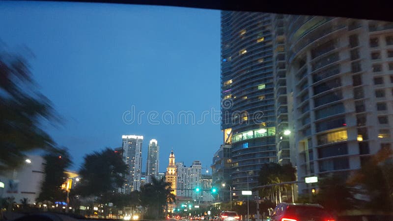 Miami night life stock photo. Image of night, life, enjoy - 110102528