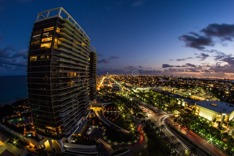 Miami City Shot stock image. Image of shot, focus, yellow - 97927055