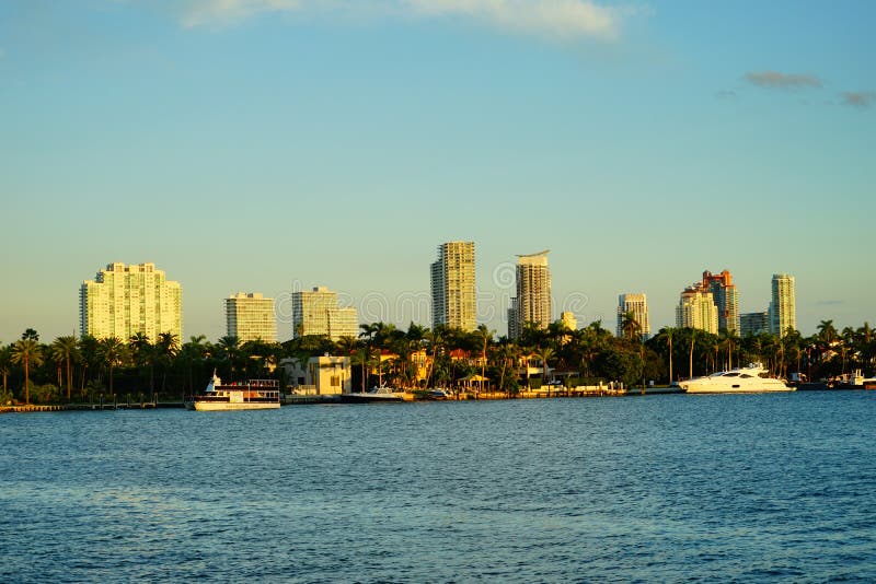 Miami downtown building stock image. Image of architecture - 105127463