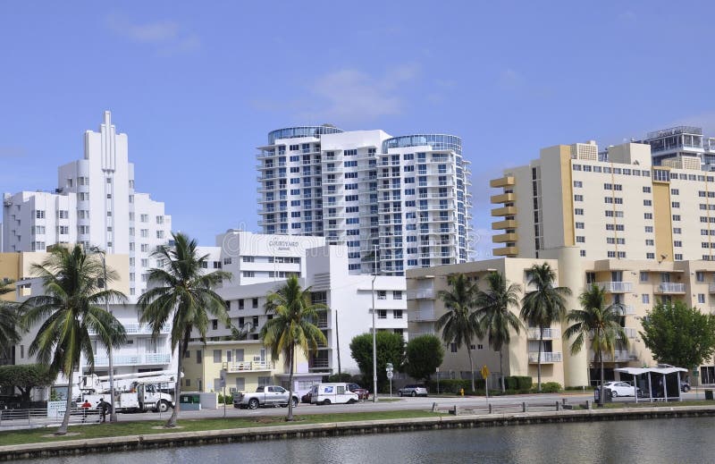Miami FL,August 09th: Downtown Miami Skyline in Florida USA Editorial ...