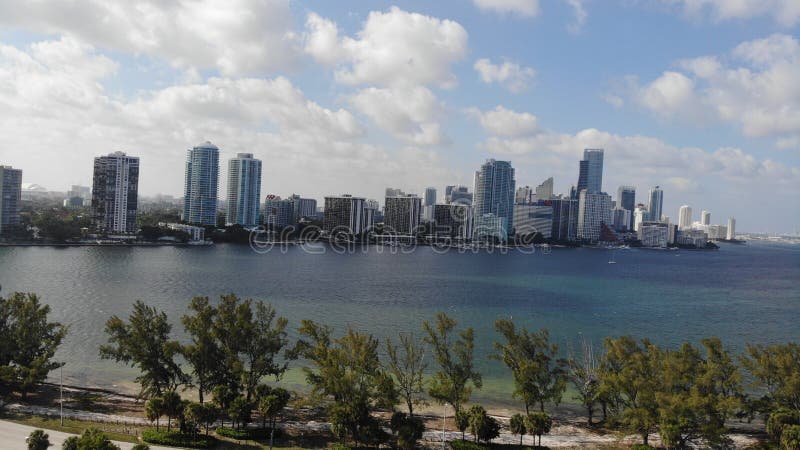 Miami florida sky view stock image. Image of view, miami - 149028545