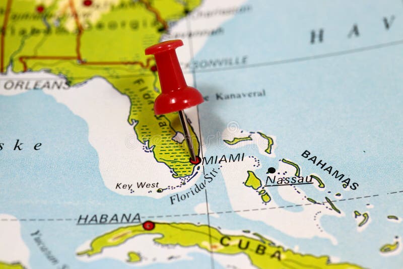 Miami Location Map Usa Stock Photos - Free & Royalty-Free Stock Photos ...