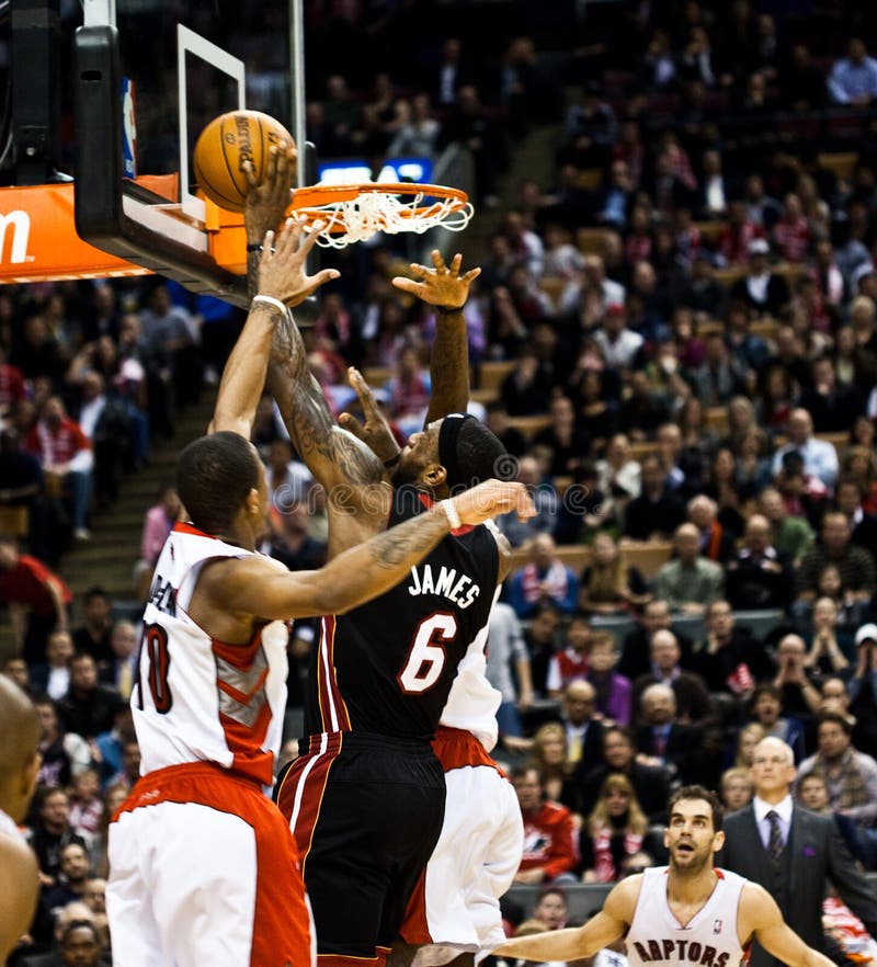 Miami Heat Vs. Toronto Raptors Editorial Stock Photo - Image of floor ...