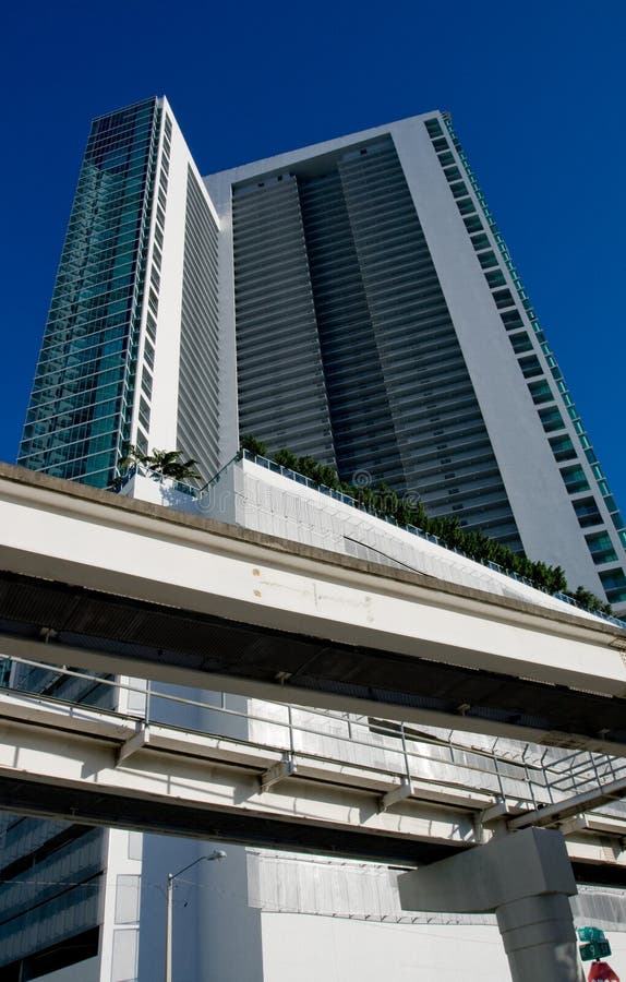 Miami High Rise Building stock photo. Image of offices - 7138434