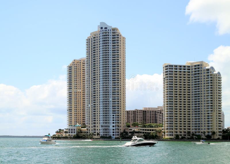 Port of Miami stock photo. Image of skyline, florida - 14829674