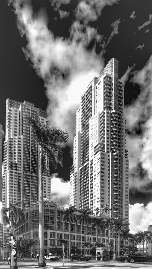 Miami editorial photo. Image of miami, buildings, views - 106773551