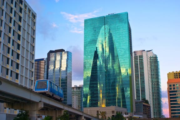 Miami Office Buildings stock image. Image of dade, architecture - 6355901