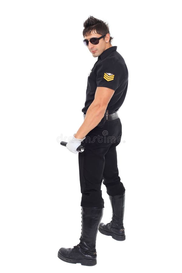 Miami police stock photo. Image of isolated, boots, guard - 51136284