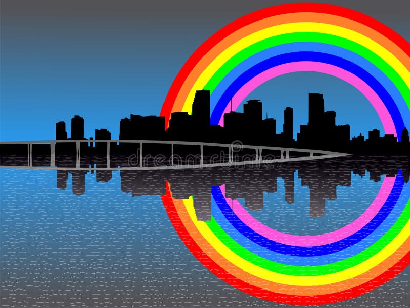 Rainbow Bridge Stock Illustrations – 1,064 Rainbow Bridge Stock ...