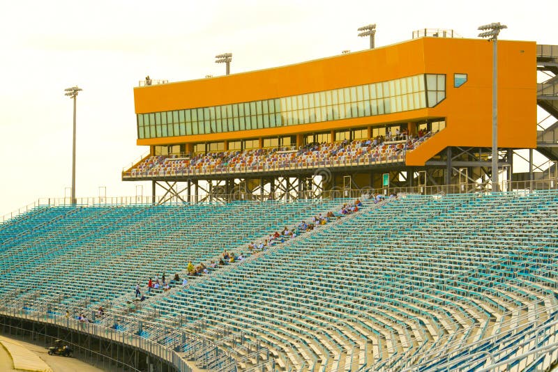 Homestead Miami Speedway Grandstand Stock Image - Image of circuit ...