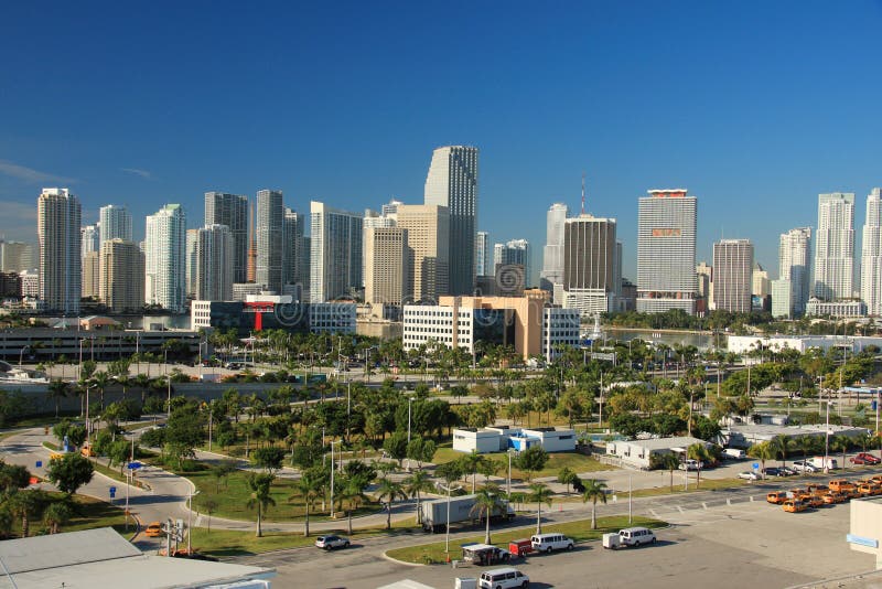 Miami Town,Florida stock photo. Image of clouds, estate - 21634728