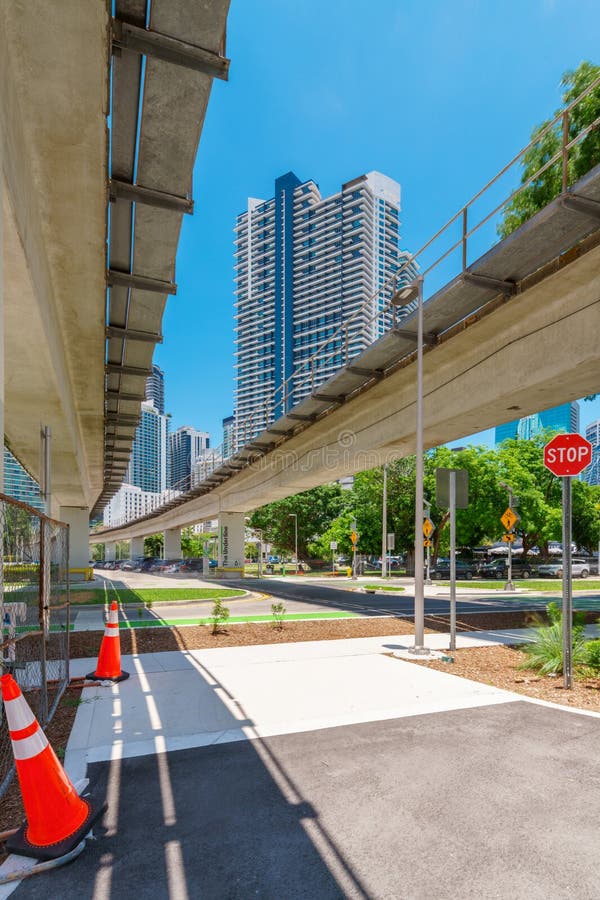 Miami Underline 2024 stock image. Image of summer, tracks - 321754073