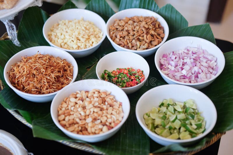 Miang Kham stock photo. Image of chili, fresh, dessert - 106536038